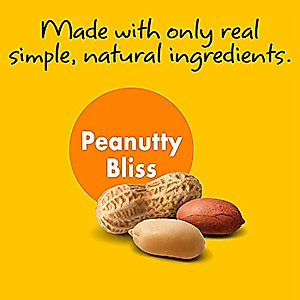 Chewsday 6-Inch Dog Chew Braids, Made in The USA, All Natural Rawhide-Free Highly-Digestible Treats, Peanutty Bliss - 14 Count