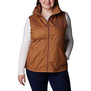 Columbia Women's Mix It Around II Vest, Camel Brown, Small