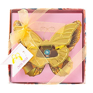 Wxzumg 15 Packs Butterfly Bottle Openers with Gift Box for Wedding Party Favors，Creative Baby Shower Gifts，Decorations or Bridal Shower Souvenirs for Guests