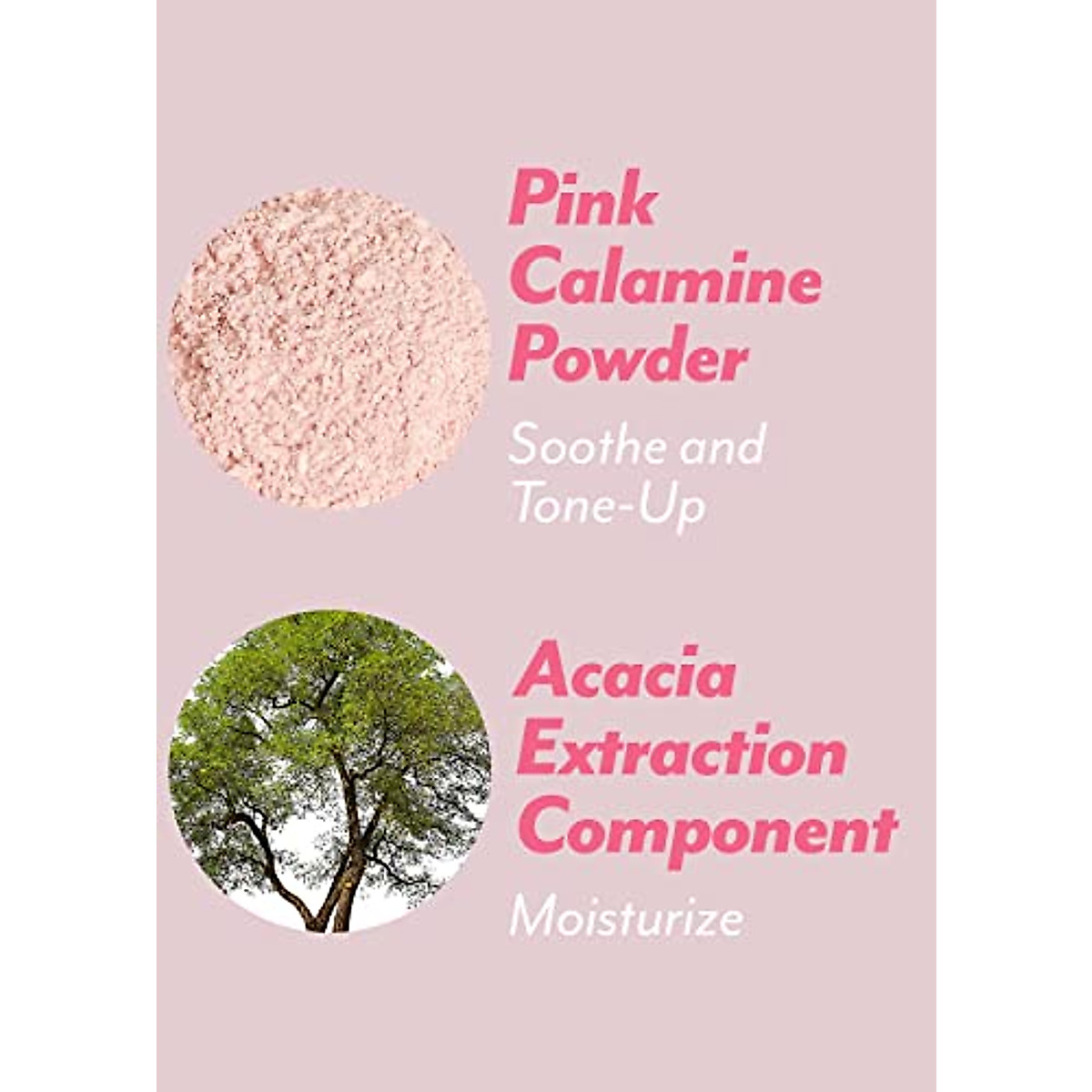 I'M MEME Compact - Tone-up Pact | With Calamine Powder, Pink Blur Effect, Mattify Skin, Pressed Powder, Gift, 0.35 Oz