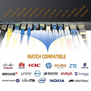 10Gb SFP sfp-10g-lr, OPTONE SFP+ 10G Single Mode Dual Fiber 1310nm SMF 10km LC Compatible with Cisco SFP-10G-LR, DDM Ubiquiti UF-SM-10G, Mikrotik,Netgear,Edge-core and More(2Pack)