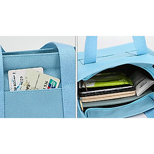 Tote Bag Women Canvas Handbag Hobo Crossbody Bag for Women Canvas Shoulder Bag Purse Mini Tote