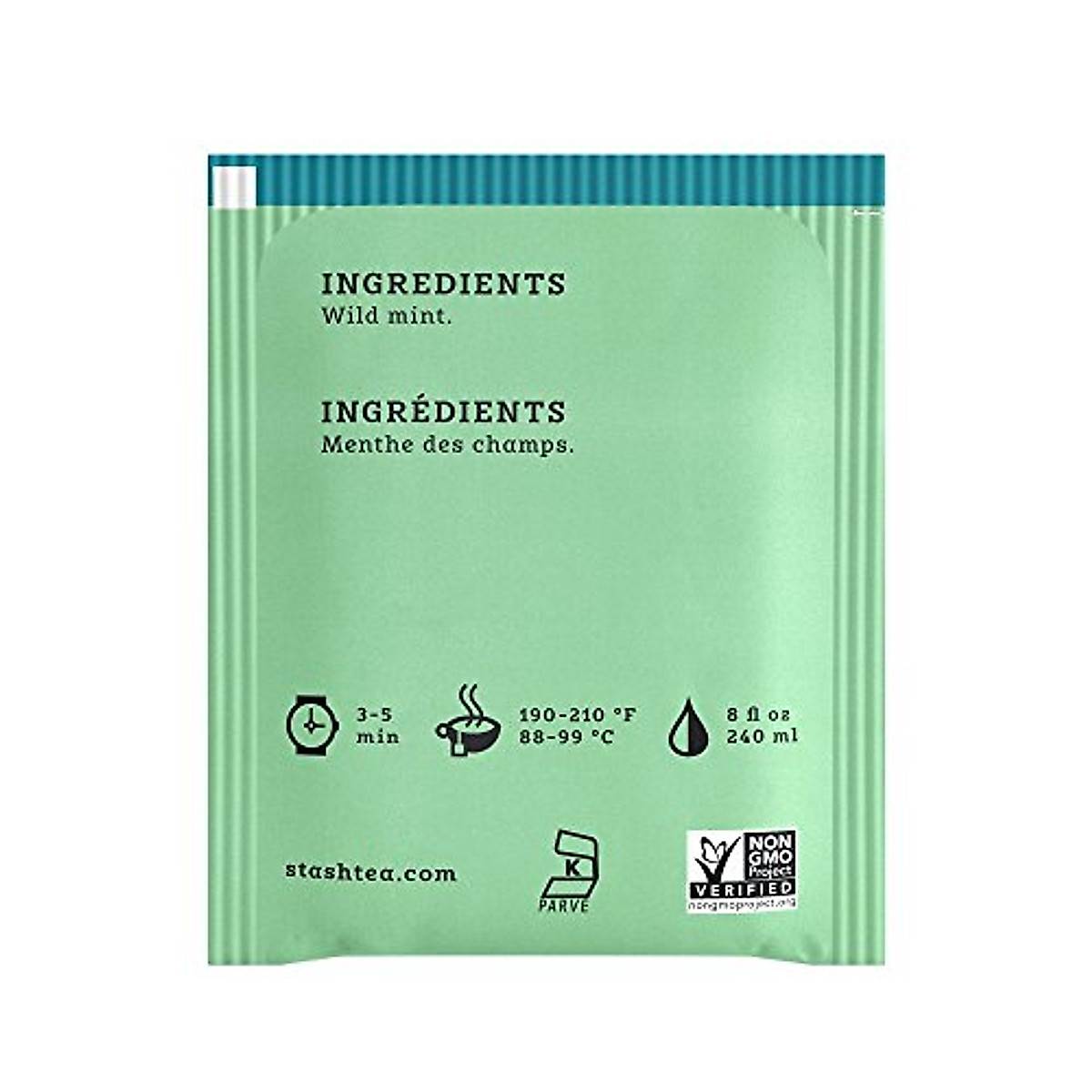 Stash Tea Super Mint Herbal Tea, Box of 100 Tea Bags