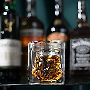 THUMBS UP Original Stormtrooper Glass, 8.5 x 9.3 x 9 cm, Transparent, STMTRPGLS