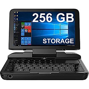 GPD Micro PC [256GB M.2 SSD Version] 6 Inches Mini Industry Laptop [Latest HW Update CPU Celeron Processor N4120] Portable Laptop Computer Notebook OS Win 10 Pro,Ubuntu Mate 18.10,8GB RAM