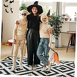 1pc Witch Broom Photo Ornament Kids Broom Witches Broom Broom Witch Broom Costume Kids Broom Props Handmade Mane Broomstick Halloween Decor Props Kids Broom Halloween Prop