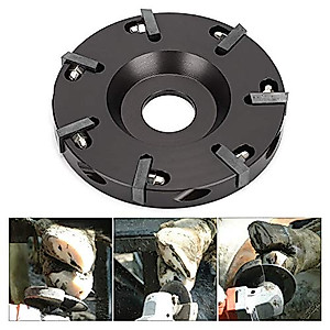 Cattle Hoof Trimming Cutter, Second Generation Livestock Foot Trimmer Disc Plate Cattle Hoof Angle Grinder Machine with 7 Sharper Cutter Head(HL-Q7F-II 7 Cutter)