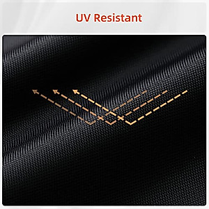 Griddle Cover for Blackstone 22'' Griddle with Hood Lid and Stand, Waterproof Windproof BBQ Grill Cover with Buckle, Griddle Accessories for Blackstone (Cover Only)