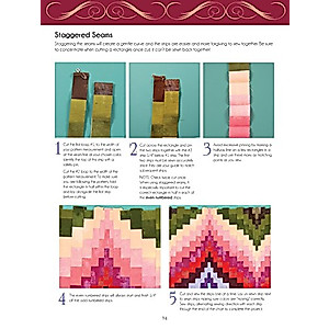 Jelly Roll Bargello Quilts (Landauer) Clear How-To Instructions for a Beginner-Friendly, Easy-to-Learn Technique to Create a Mesmerizing Optical Illusion of Graceful Movement, Waves, & Curves