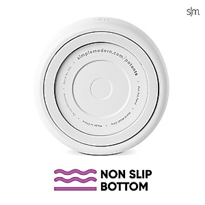 Simple Modern Vacuum Insulated Ice Bucket with Lid and Scoop | For Cocktail, Champagne, Wine, Beer, & Hosting | Stainless Steel 100oz Capacity for Large Parties | Rocks Collection | Winter White