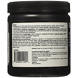 Brightwell Aquatics Elemental - Reef Building Supplement for Coralline Algae, Corals, Clams & Other Marine Invertebrates, 400-g