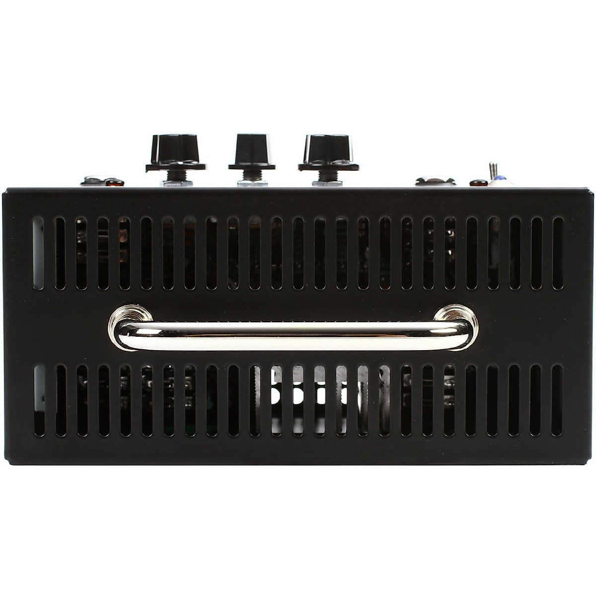Orange Micro Dark Terror Hybrid Amp Head Mini Stack Combo w/ Cabinet and Speaker Cable, Black