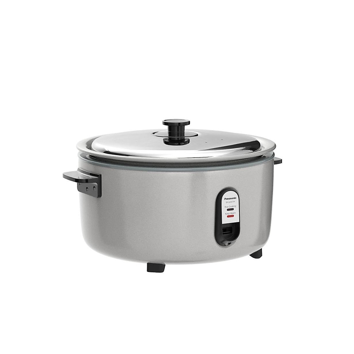 Panasonic Commercial Rice Cooker, Extra-Large Capacity 60-Cup (Cooked), 30-Cup (Uncooked) with One-Touch Operation and Durable Non-Stick Coated Pan - SR-GA541FH – Silver