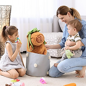 Arkdorz Cute Capybara Plush Toy,Kawaii Capybara Stuffed Animals Capybara Stuffed Toy,Soft Capybara Plush Doll Pillow for Kids Boys Girls (25cm/9.8 Inches)