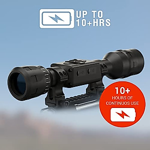 ATN X-Sight LTV 3-9x Ultra Light Day/Night Hunting Scope w/ QHD+Sensor, Video Record, 10hrs+ Battery Power