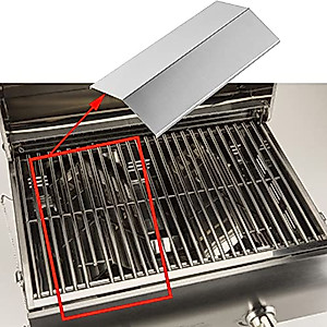 Charbrofire 820-0033M 820-0033 820-0007B Heat Plates Replacement Parts for Megamaster Heat Tent Master Forge Flame Tamer Nexgrill 820-0015 820-0007 820-0007G Cuisinart CGG-306 Burner Covers 2 Pack