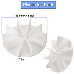 Fiada Bathroom Vent Exhaust Fan Motor Replacement Electric Motors Kit Compatible with Nutone Broan 50CFM 120V (1 Piece)