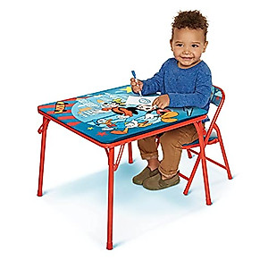 Mickey Mouse Jr. Activity Table Set with 1 Chair