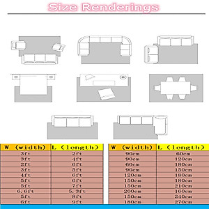 Abstract Orange Gray Modern Wavy Line Area Rug, Gradient Grey Geometry Black Stripes Home Decor Rug, Easy Clean Carpet for Living Room Bedroom Kitchen Dining Room Home Office Floor Rug 3ftx2ft