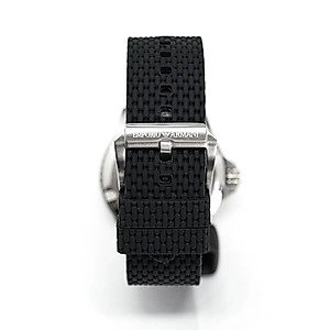 Emporio Armani Emporio Armani Three-Hand Date Black Mesh Silicone Watch (Model: AR11341)