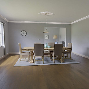 Ekena Millwork CMP36X24DD-02000 Diamond Architectural Grade PVC Contemporary Urethane Ceiling Medallions 36"W x 24"H x 2"ID x 12 3/4"C x 1"P