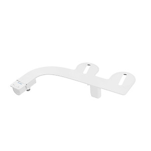 Brondell WS-11 Reinslet Single Nozzle Bidet Attachment, White