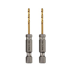 DEWALT 5/64IN Titanium Nitride Coated Drill BIT (DD5105)
