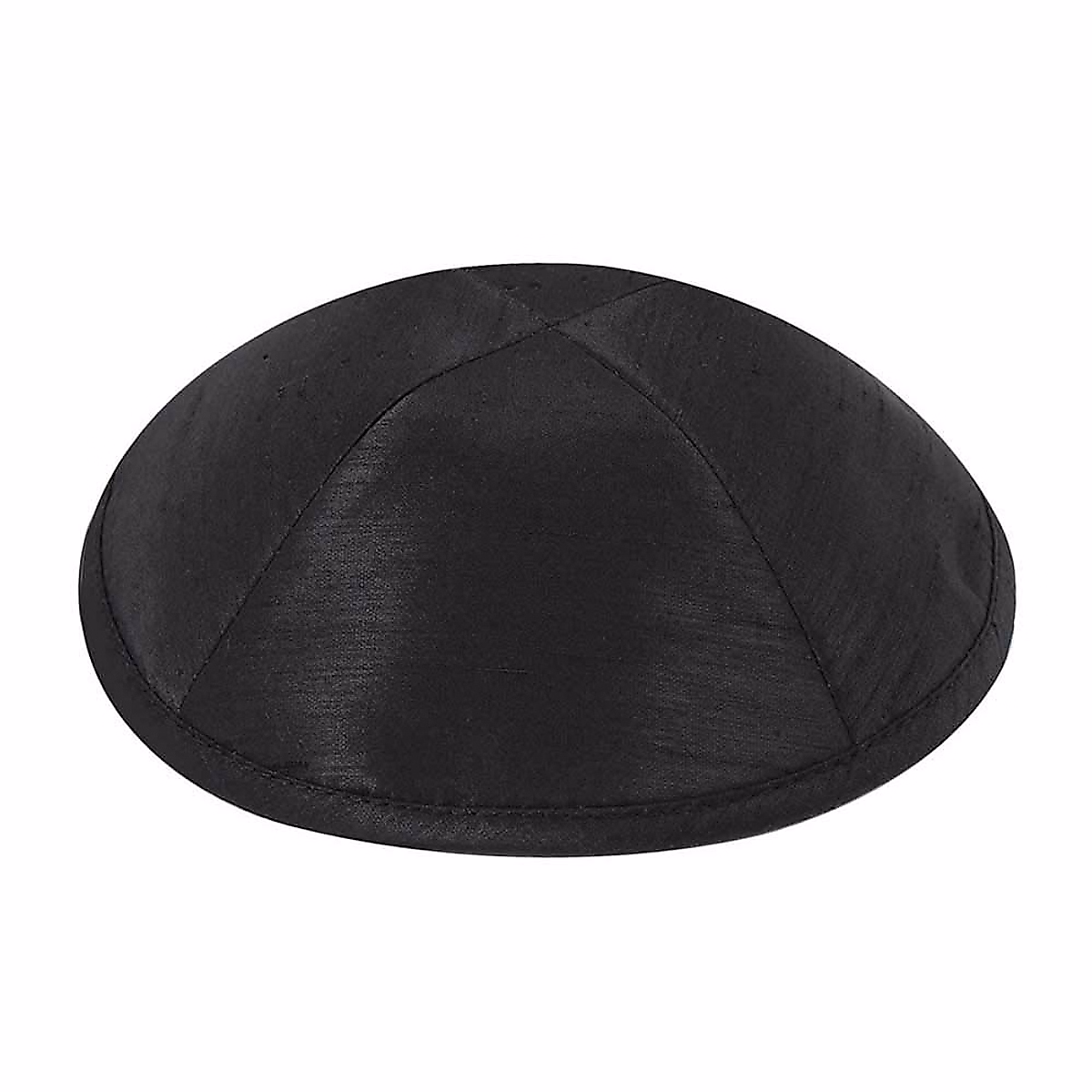 Deluxe Raw Silk Black Kippah for Men Bulk Pack Kippot for Kids one Size Kippahs for Weddings, Bar or Bat Mitzvahs