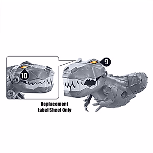 Replacement Stickers for Hot-Wheels City Ultimate Garage GJL14 - Die-Cast Cars Playset ~ Replacement Label Sheet