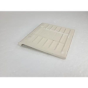 Beige Bone Almond Ceramic Tile Backsplash Cove Base 4.25 in Subway Square Wall Baseboard Floor Transition Trim Rounded Curved Edge 5 Piece Box