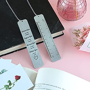 Inspirational Encouragement Graduation Gifts for Book Lovers Readers Her Women Men Him Daughter Son Coworkers Best Friends Metal Bookmarks for Christmas Thanksgiving