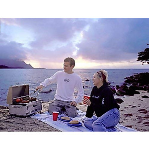 Solaire SOL-EV17A Everywhere Portable Infrared Propane Gas Grill, Stainless Steel