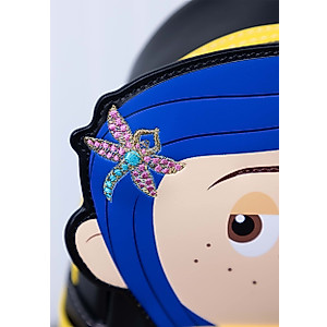 Loungefly Laika Coraline Raincoat Cosplay Womens Double Strap Shoulder Bag Purse