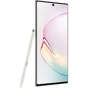 Samsung Galaxy Note 10+, 256GB, Aura White - Fully Unlocked (Renewed)