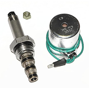 DME Manufacturing 15358, Meyer C Valve Assembly, Valve, 15381, & Coil, 15430, for E47, E57, E60 Pumps, Aftermkt, Optional 18-8 Stainless Steel Nut Included