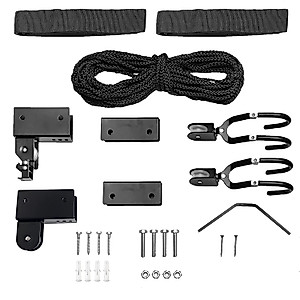 LIBOSULV Kayak Hoist Lift Systems for Kayaks, Canoes, Surfboards, Bikes or ladders. Kayak Suspension Hoist Pulley Garage Storage for Bicycle