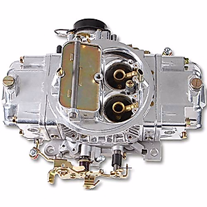 NEW HOLLEY 650 CFM DOUBLE PUMPER CARBURETOR,SHINY ALUMINUM,MODEL 4150,ELECTRIC CHOKE,MECHANICAL SECONDARIES,COMPATIBLE WITH GASOLINE