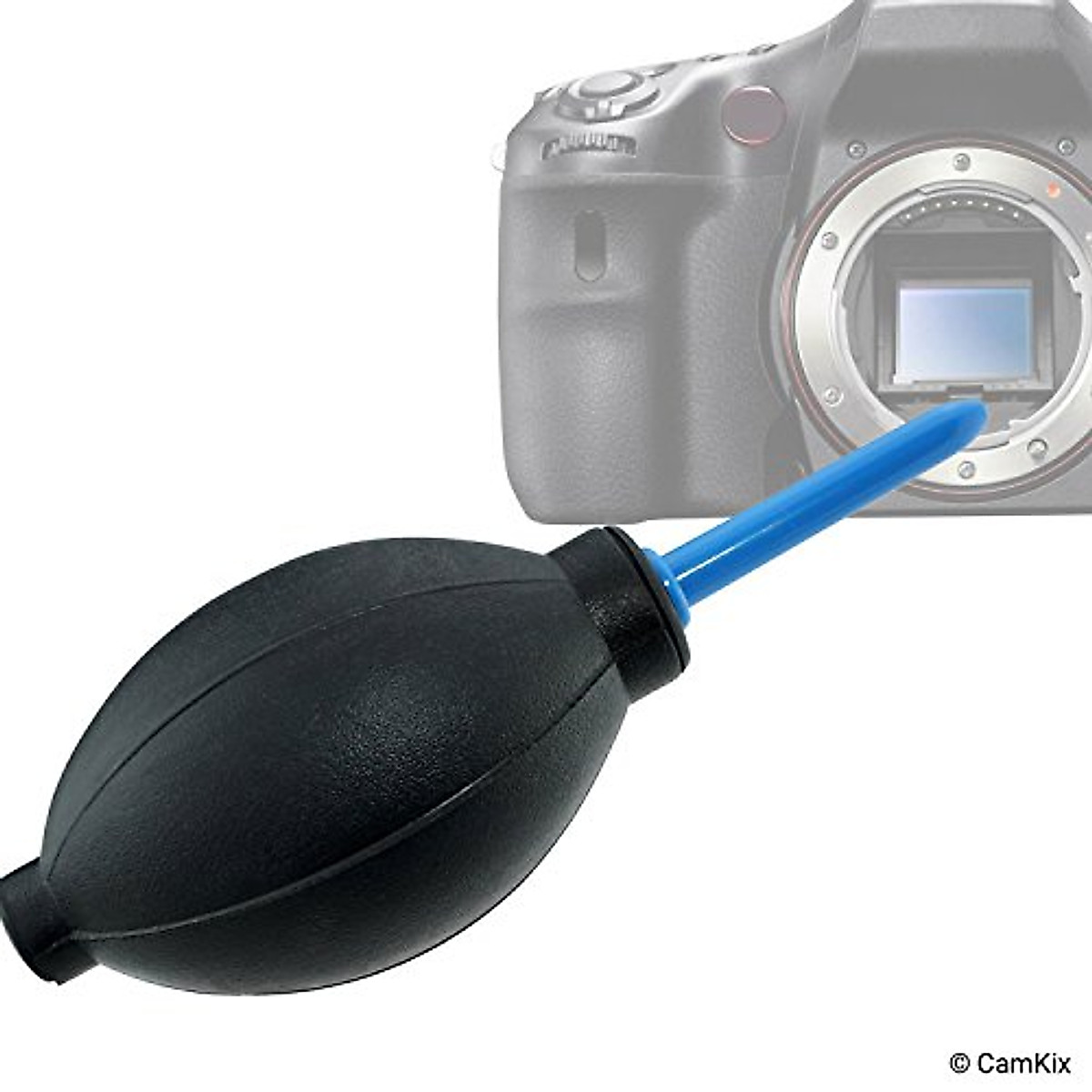 Camera Lens Cleaning Kit - Air Blower, Cleaning Brush, 2in1 Lens Cleaning Pen, 50 Individually Wrapped Wet Tissues and 4 Microfiber Cloths