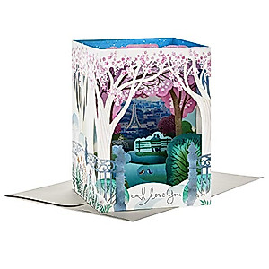 Hallmark Paper Wonder Displayable Pop Up Anniversary Card (Paris) (899RZW1009)
