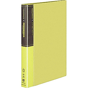 Kokuyo S & T clear book toughness fixed A4 length 40P yellow (japan import)