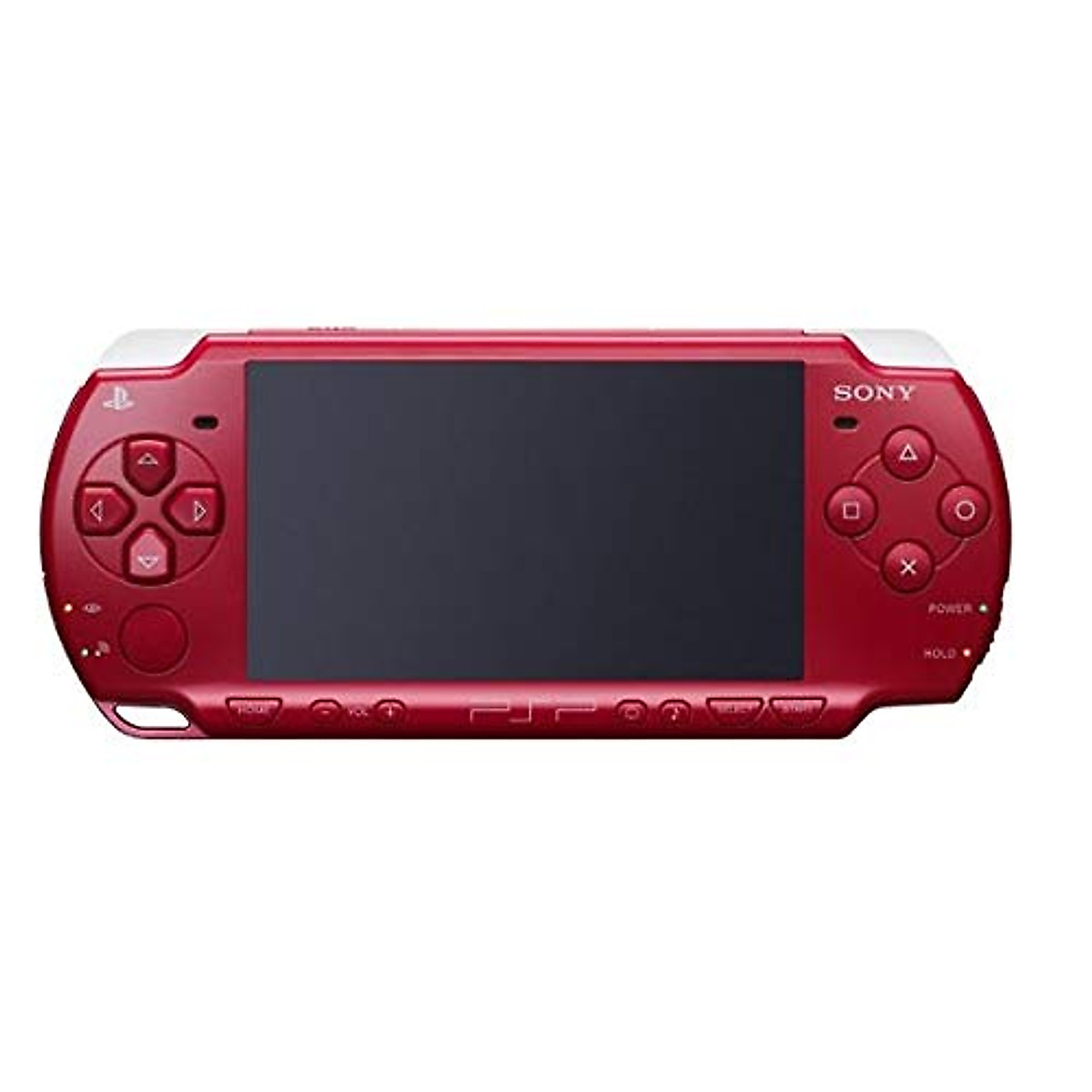 Sony Playstation Portable (PSP) 2000 Series Handheld Gaming Console System (Renewed) (Red)