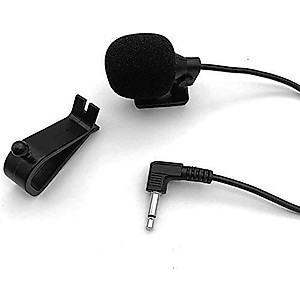 Mic 3.5mm Microphone External Assembly Compatible for Sony XAV-AX100,XAVAX1000, XAV-AX1000,XAV-AX5000, XAVV10BT,XAV-AX7000,XAV-AX8000,XAV-712BT Car Vehicle Bluetooth Enabled Audio Stereo Radio GPS DVD
