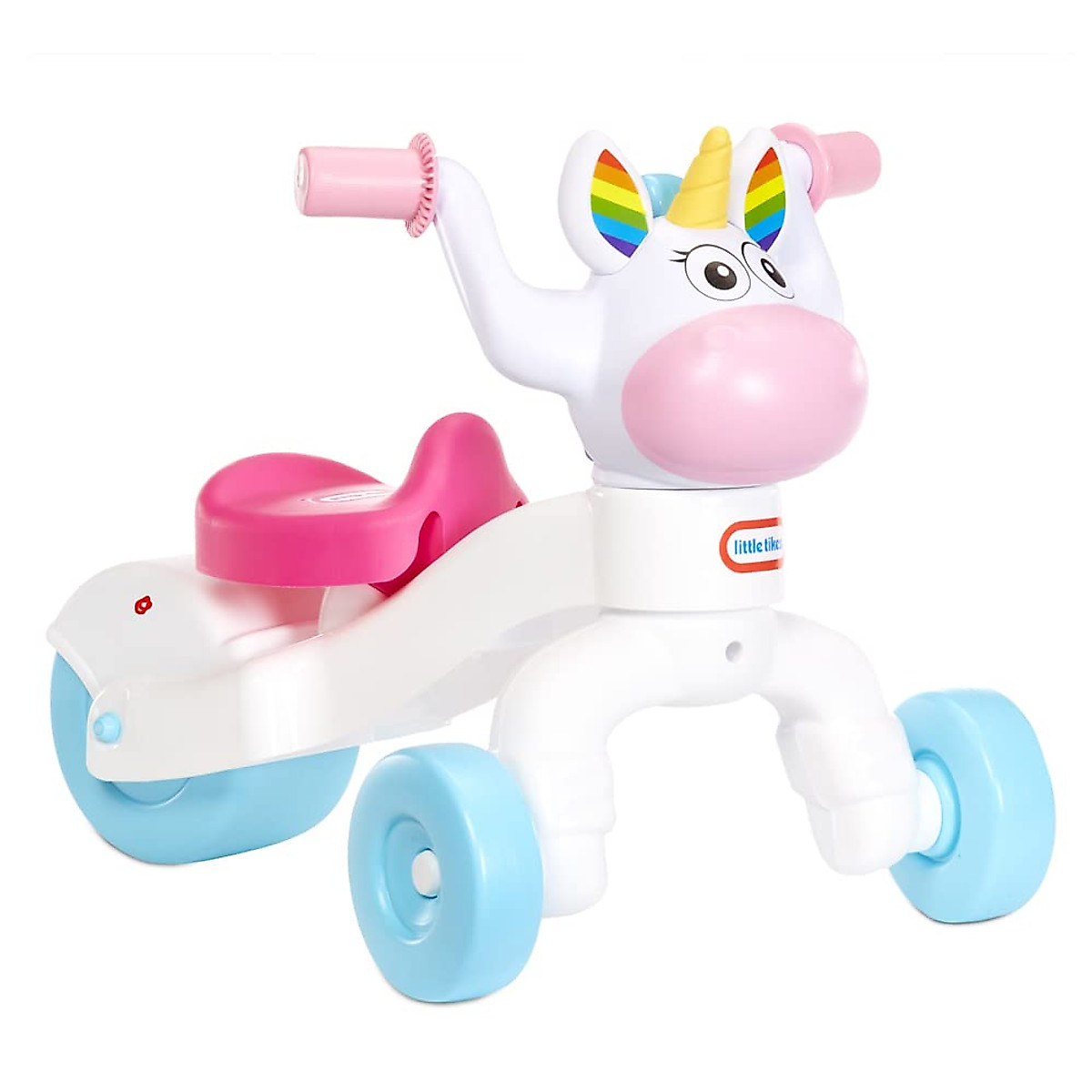 Little Tikes Go & Grow Unicorn Indoor & Outdoor Ride-On Scoot for Preschool Kids Toddlers and Children to Develop Motor Skills for Boys Girls Age 1-3 Years, Large