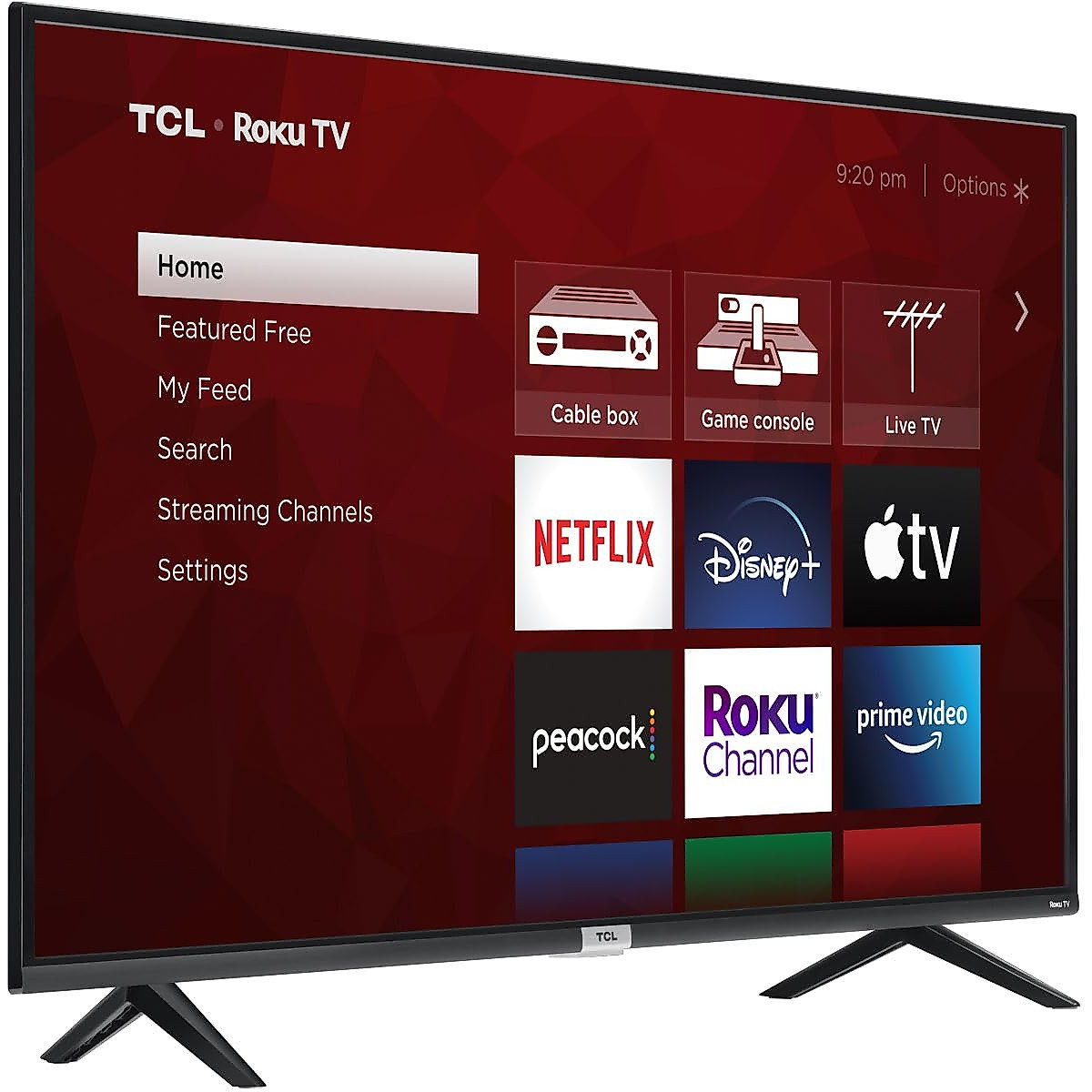 TCL 50-inch Class 4-Series 4K UHD Smart Roku LED TV - 50S435, 2021 Model