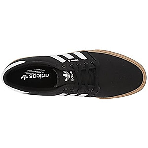 adidas Originals Men's Seeley XT Sneaker, Black/White/Gum, 9.5