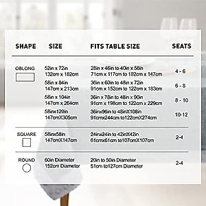 JUCFHY Square Vinyl Tablecloth with Flannel Backing,Plastic Waterproof Square Tablecloths,Flannel Backed Table Cloth for Outdoor Camping Picnic,Wipeable PVC Table Cover(Grey,58x58 Inch)