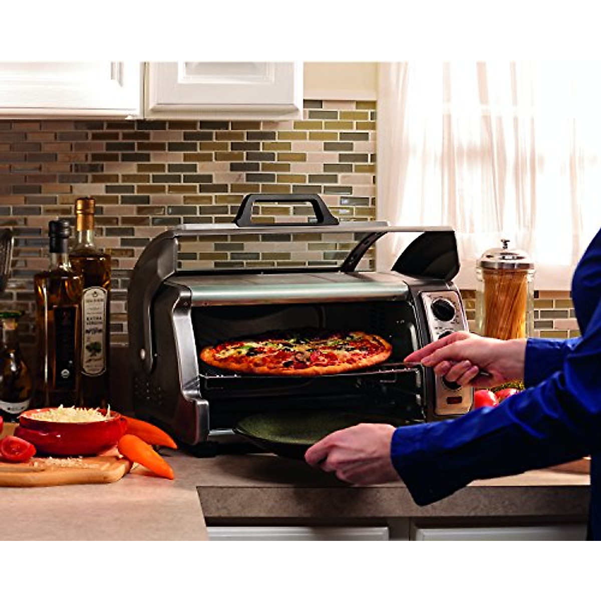 Hamilton Beach (31126) Toaster Oven, Convection Oven, Easy Reach,Silver