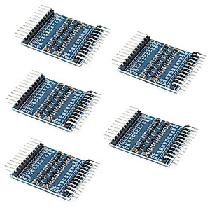 HiLetgo 5pcs 5V/3.3V 8 Channel Level Converter IO Bidirectional Mutual Convert for Raspberry PI