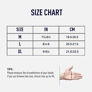 AIGEVTURE Heavy Duty Synthetic Leather Impact Work Gloves Men, Mechanic Gloves, Sensitive Touch Screen Flexible Grip Gloves for Work