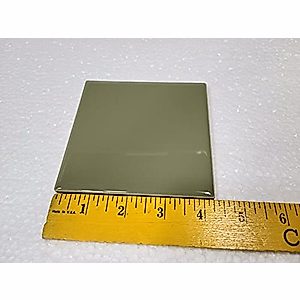 Daltile, Avocado Green Ceramic Tile 4.25 in Shower Bathroom Kitchen Backsplash Mosaic Subway Square 4x4 Boxes 10 Piece Packs